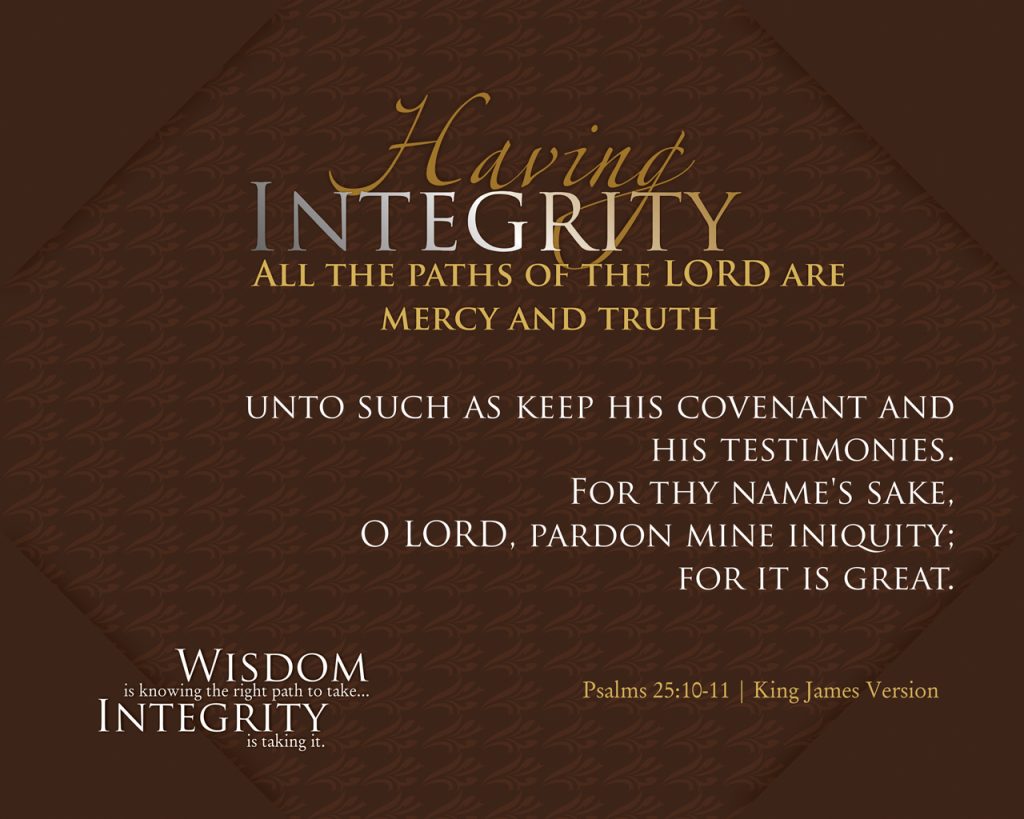 Demonstrating Integrity And Mercy – Doug Husen